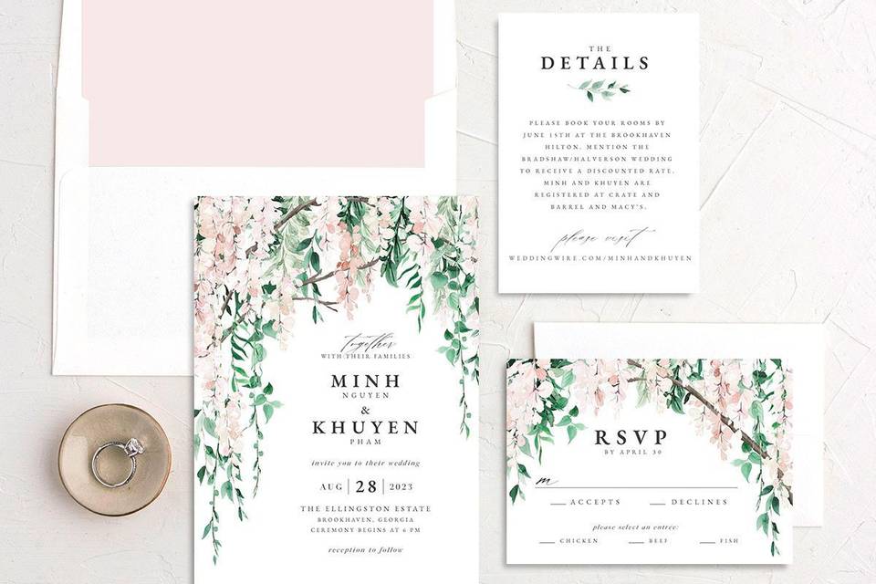 Knoxville's Best Custom Wedding Invitation Design and Printing